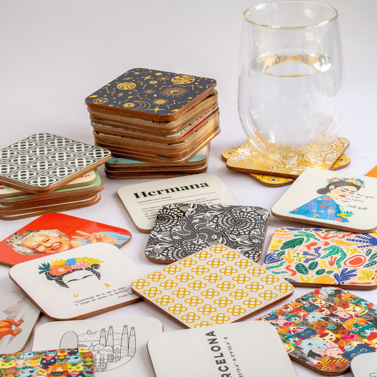 Hydraulic Tiles Model 4 Coaster – DesignPlace