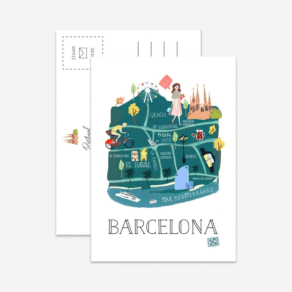Barrio Maps Postcard Pack