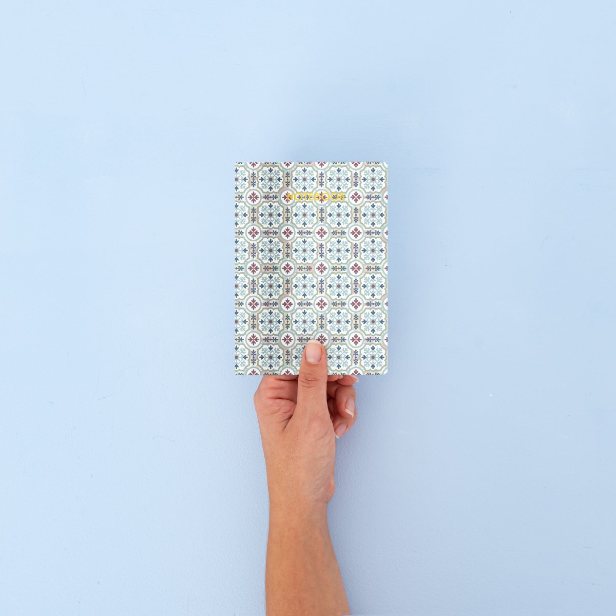 Hydraulic Tiles Model 10 A6 Notebook