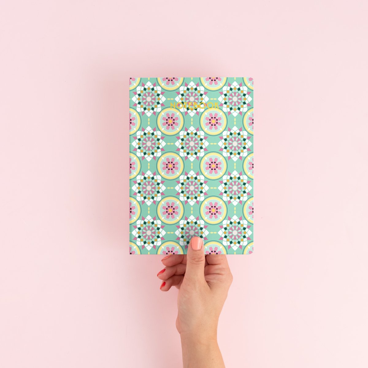 Hydraulic Tiles Model 3 A5 Notebook